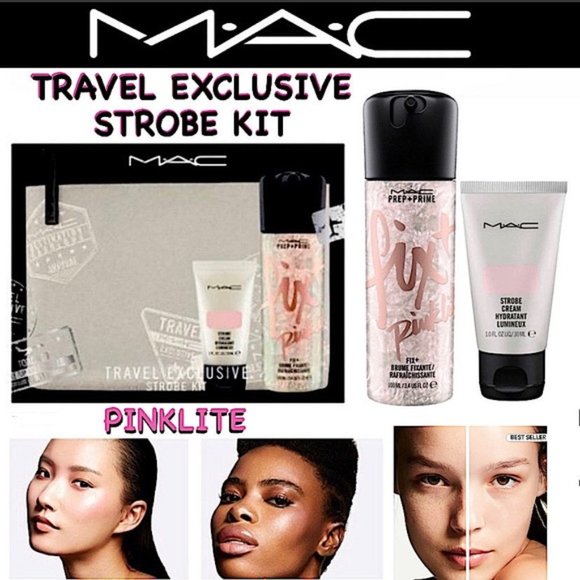 MAC Cosmetics | Makeup | Mac Travel Exclusive Set Strobe Kit | Poshmark